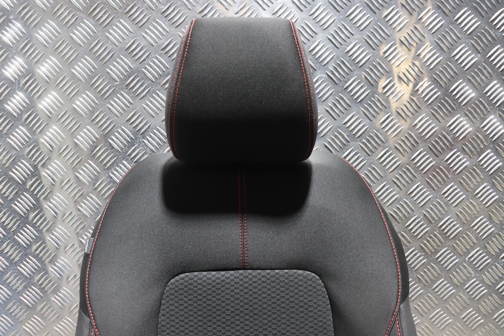 FORD PUMA MK1 ST-LINE FRONT DRIVER CLOTH SEAT (RED STITCHES) 2019-2022 ...