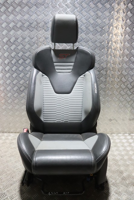 FORD FIESTA MK7 ST180 FRONT PASSENGER HALF LEATHER SEAT 3DR 2013-2017 ...