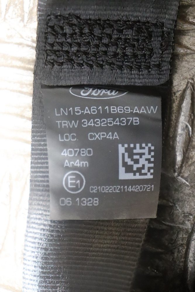 FORD ECOSPORT MK1 NSR REAR SEAT BELT LN15-A611B69-AAW 2018-2020 CE20 ...