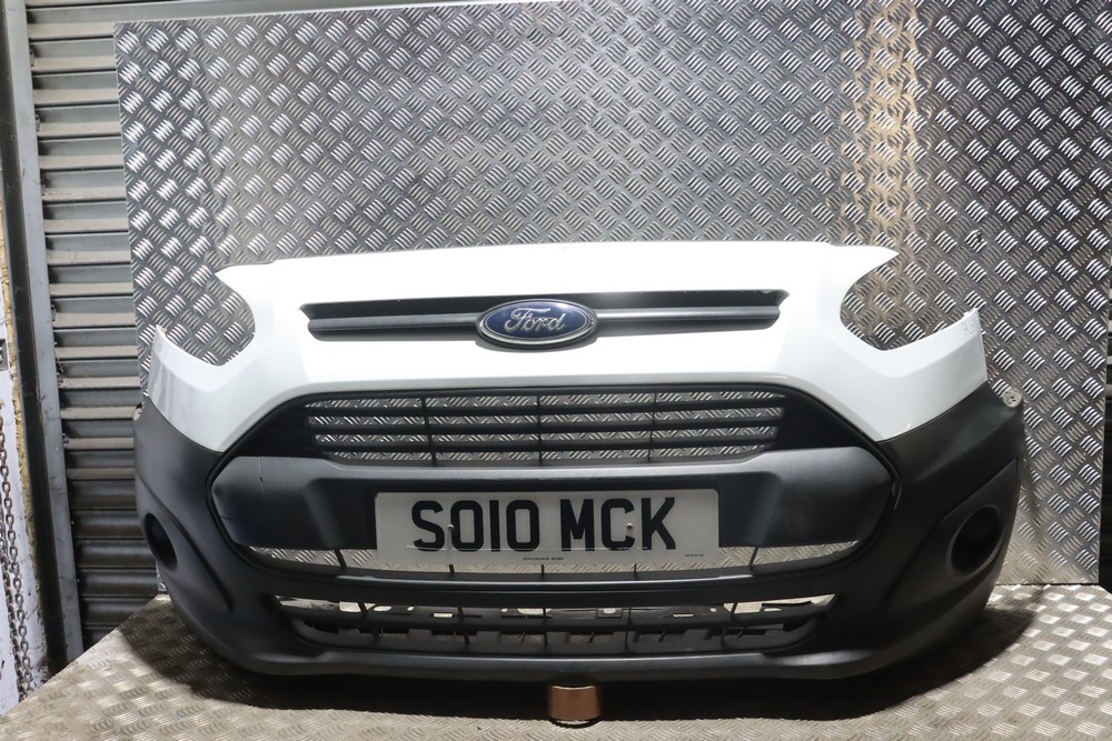 FORD TRANSIT CONNECT MK2 FRONT BUMPER FROZEN WHITE (SEE PHOTOS) 2014 ...