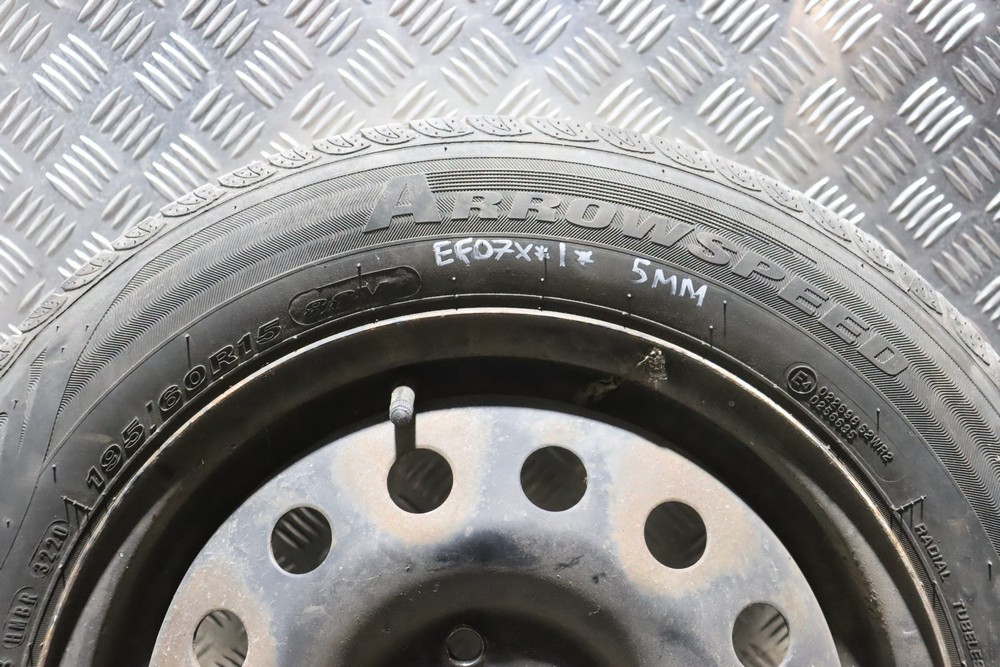 FORD FUSION MK1 R15 STEEL WHEEL WITH 5MM TYRE 2006-2012 EF07X-1 – Gala ...