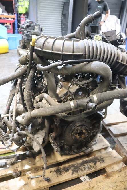 FORD TRANSIT CUSTOM MK8 2.2 TDCI EURO5 ENGINE COMPLETE CYFF 85K 2013-16 ...