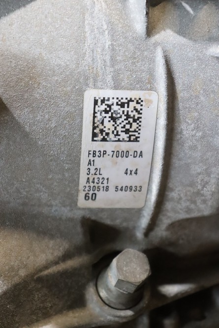 FORD RANGER MK3 3.2 TDCI EURO6 6SP AUTO GEARBOX FB3P-7000-DA 28K 2016 ...