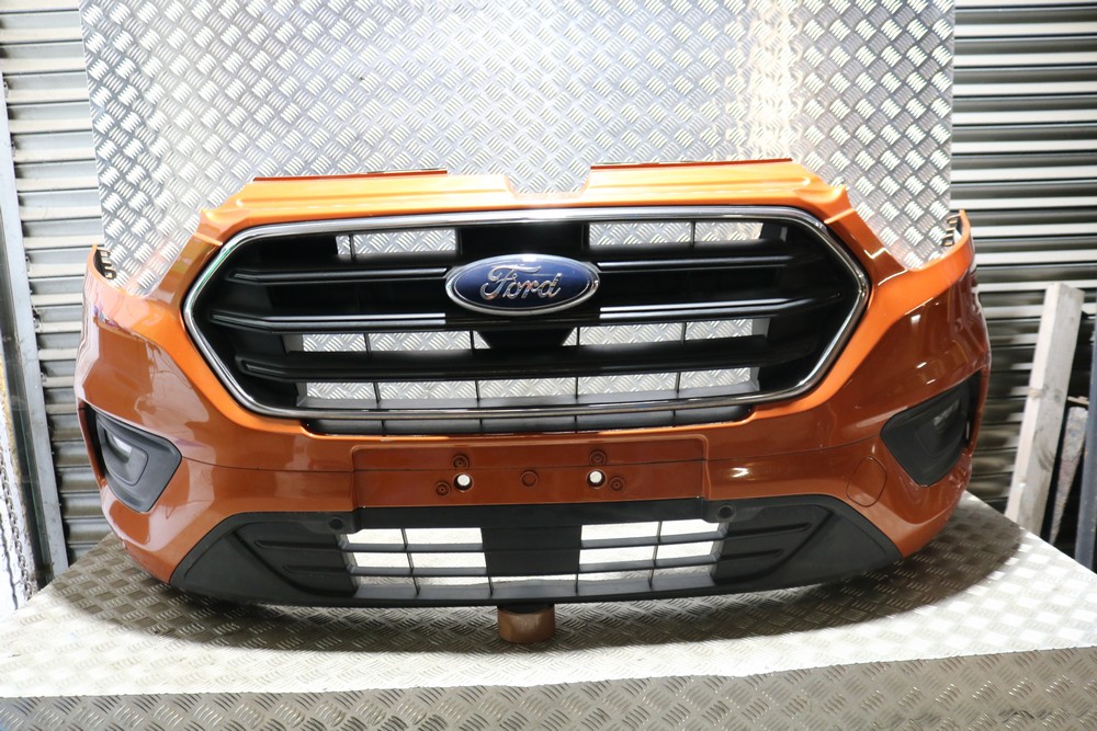 FORD TRANSIT CUSTOM MK8 FRONT BUMPER IN ORANGE GLOW (SEE PHOTOS) 2018 ...