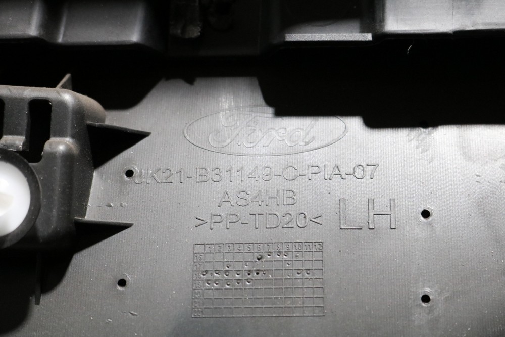 FORD TRANSIT CUSTOM MK8 NSR REAR BOOT SIDE PANEL TRIM 2018-2022 BK20 ...