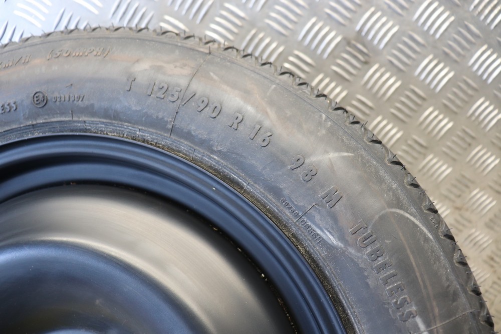 5x114 3 FORD MONDEO 16& Space Saver Spare Wheel 125 90 16 - 5 Bolt ...