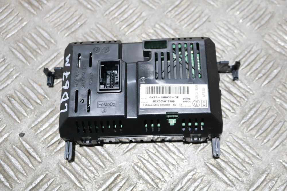 FORD TRANSIT CUSTOM MK8 DISPLAY SCREEN GK2T-18B955-GE 2017-2018 LD67M ...