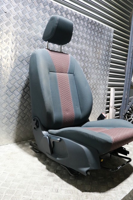 FORD FIESTA MK7 OSF FRONT DRIVER CLOTH SEAT 5DR (SEE PHOTOS) 2009-2012 ...
