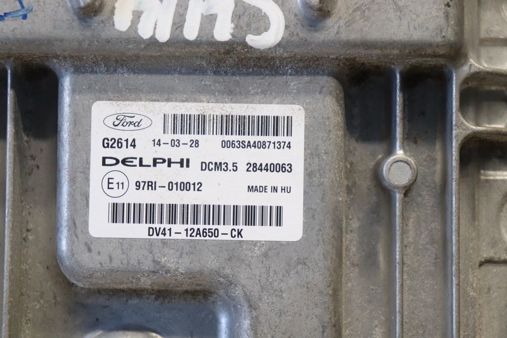 FORD KUGA MK2 2.0 TDCI EURO5 ENGINE ECU DV41-12A650-CK 2013-2014 SH14 ...
