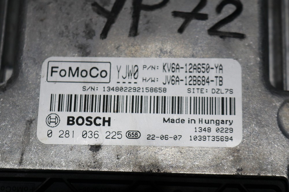 FORD TRANSIT CONNECT MK2 1.5 ECOBLUE ENGINE ECU KV6A-12A650-YA 2019 ...