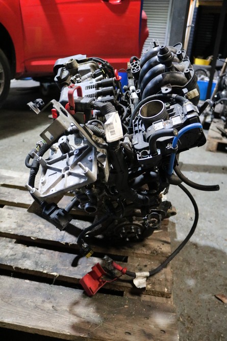 FORD KA MK2 1.2 PETROL EURO5 ENGINE COMPLETE ABAA/ABCA 29K MILES 2009 ...