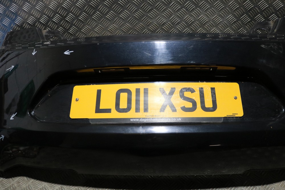 FORD KA MK2 REAR BUMPER COMPLETE IN MIDNIGHT BLACK (SEE PHOTOS) 2009 ...
