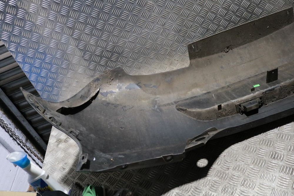 FORD KA MK2 REAR BUMPER COMPLETE IN MIDNIGHT BLACK (SEE PHOTOS) 2009 ...