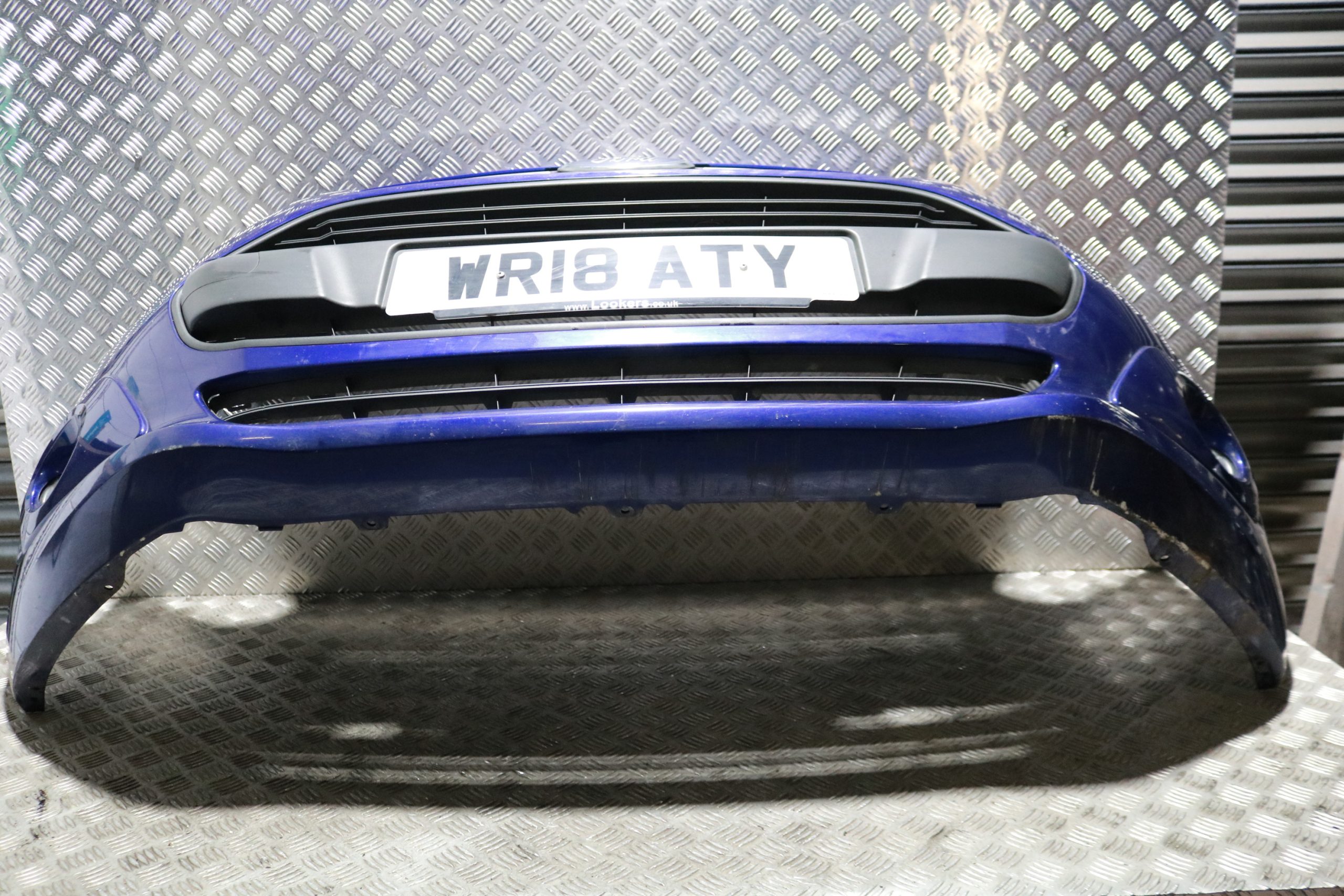 FORD TRANSIT CONNECT MK2 FRONT BUMPER DEEP IMPACT BLUE (SEE PHOTOS) 14 ...