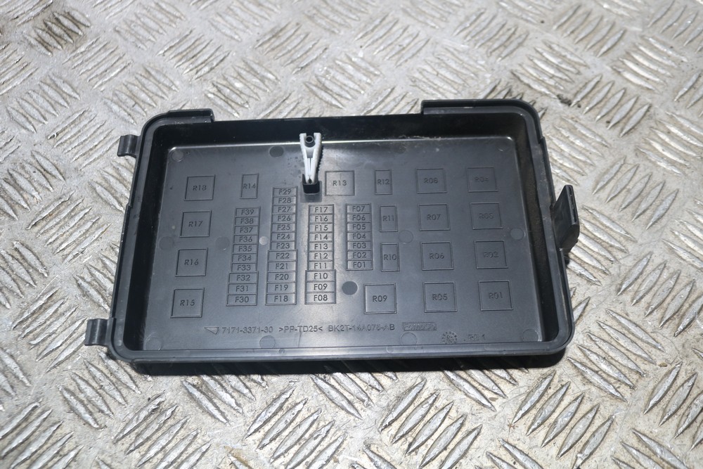 FORD TRANSIT CUSTOM MK8 ENGINE BAY FUSE BOX COVER BK2T-14A075-AB 2018 ...