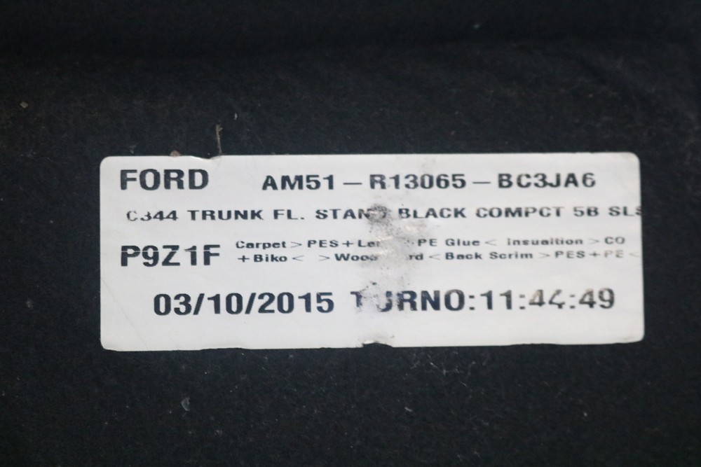 FORD C-MAX MK2 BOOT FLOOR BOARD AM51-R13065-BC3JA6 2016-2019 EA65 ...