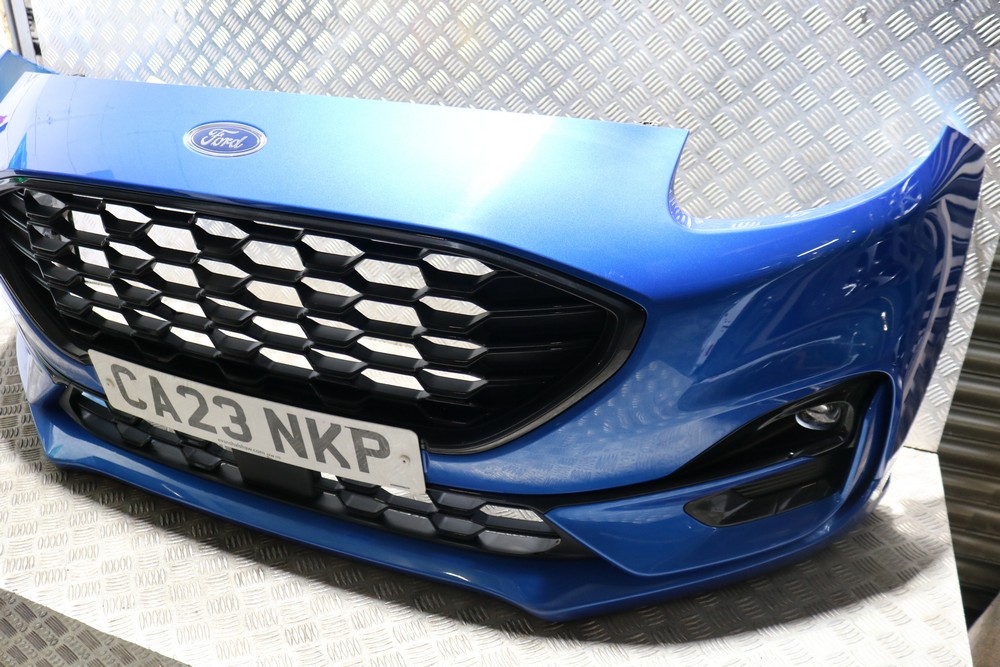 FORD PUMA MK1 ST-LINE X FRONT BUMPER DESERT ISLAND BLUE (SEE PHOTOS) 19 ...