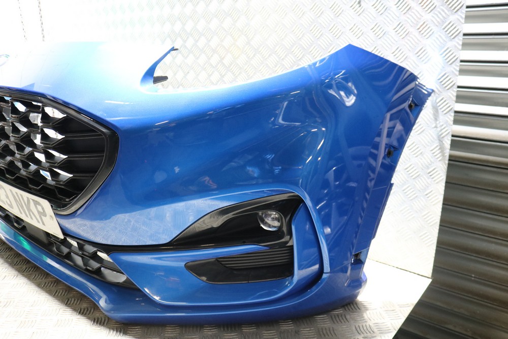 FORD PUMA MK1 ST-LINE X FRONT BUMPER DESERT ISLAND BLUE (SEE PHOTOS) 19 ...