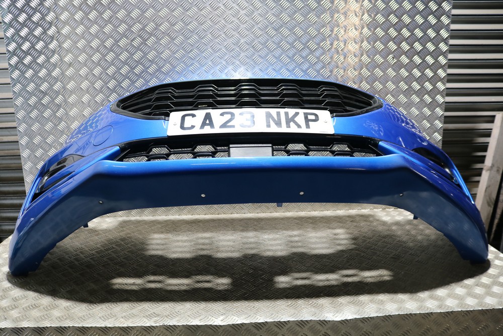 FORD PUMA MK1 ST-LINE X FRONT BUMPER DESERT ISLAND BLUE (SEE PHOTOS) 19 ...