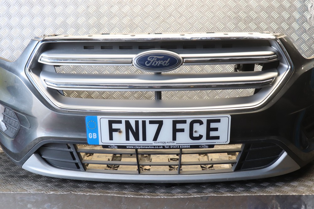 FORD KUGA MK2 FRONT BUMPER COMPLETE IN MAGNETIC GREY 2017-2019 FN17 ...