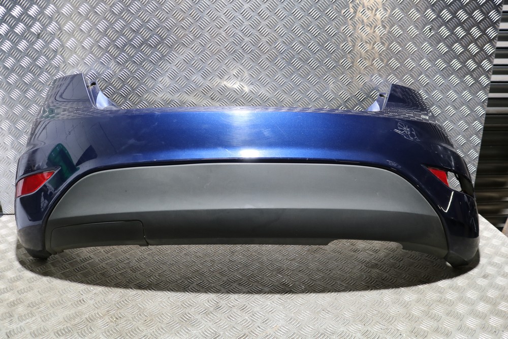 FORD FIESTA MK7 REAR BUMPER COMPLETE IN INK BLUE (SEE PHOTOS) 2009-2012 ...