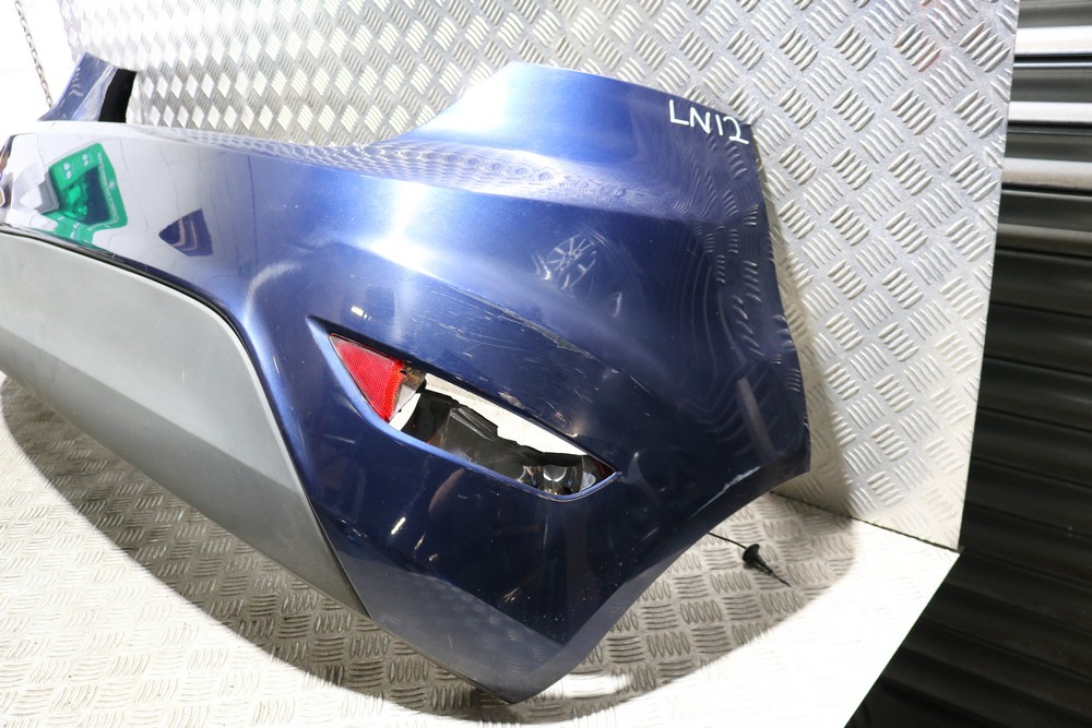 FORD FIESTA MK7 REAR BUMPER COMPLETE IN INK BLUE (SEE PHOTOS) 2009-2012 ...