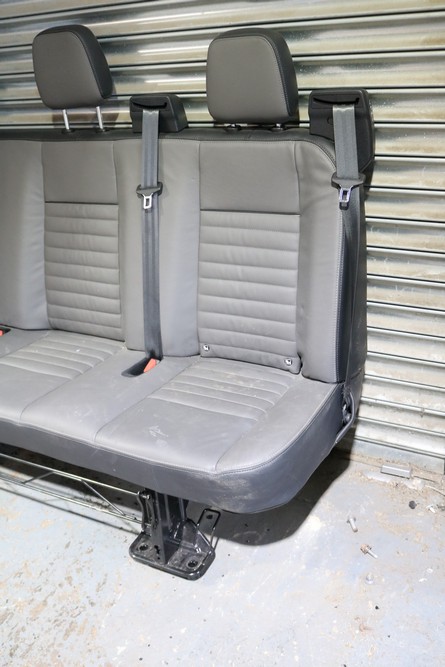 FORD TRANSIT CUSTOM MK8 CREW CAB REAR SEATS LEATHER 2018-2023 YP23 ...