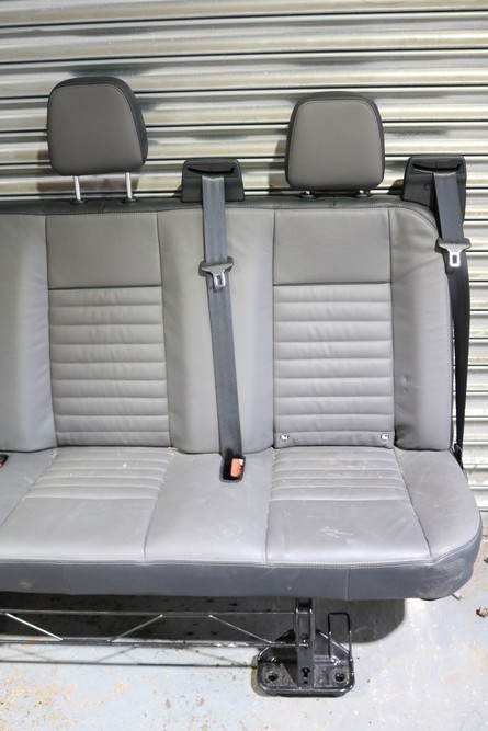 FORD TRANSIT CUSTOM MK8 CREW CAB REAR SEATS LEATHER 2018-2023 YP23 ...