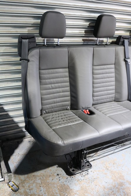 FORD TRANSIT CUSTOM MK8 CREW CAB REAR SEATS LEATHER 2018-2023 YP23 ...