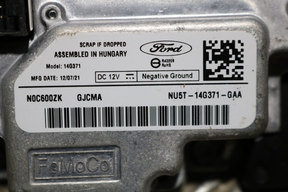 FORD PUMA MK1 ST-LINE X SYNC3 APIM MODULE NU5T-14G371-GAA 2019-2023 ...