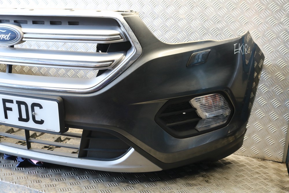 FORD KUGA MK2 FRONT BUMPER WITH WASHER JETS MAGNETIC GREY SEE PHOTOS 17 ...
