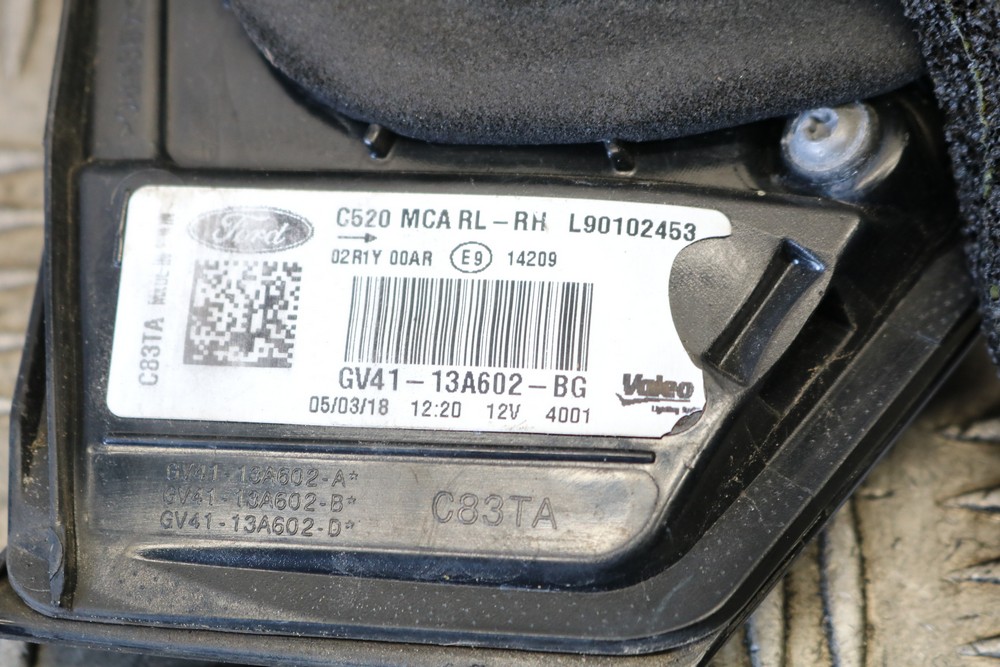 FORD KUGA MK2 REAR OS INNER TAIL LIGHT GV41-13A602-BG 2017-2019 EK18 ...