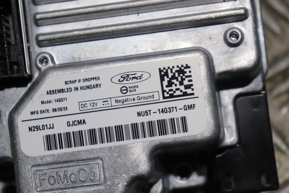 FORD TRANSIT CUSTOM MK8 SYNC3 APIM MODULE NU5T-14G371-GMF 2018-2024 ...