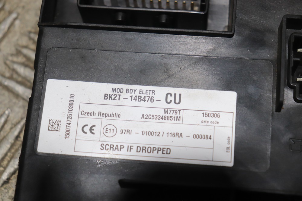 FORD TRANSIT CUSTOM MK8 BCM BODY CONTROL MODULE BK2T-14B476-CU 2013-16 ...