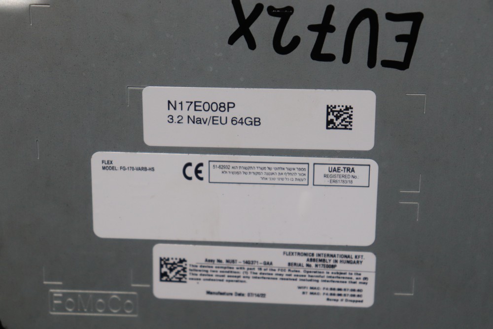 FORD PUMA MK1 ST-LINE X SYNC3 APIM MODULE NU5T-14G371-GAA 2019-2024 ...