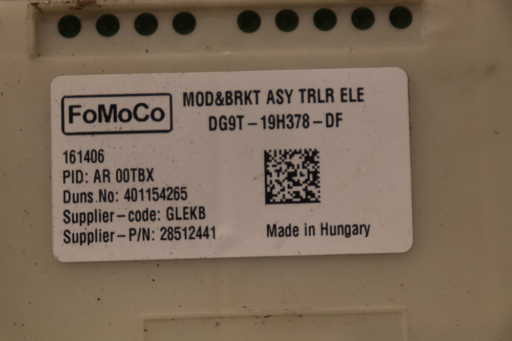 FORD EDGE MK1 TOW BAR WITH MODULE G2GJ-19D521-AA, DG9T-19H378-D 2015 ...