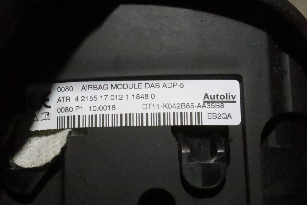 FORD TRANSIT CONNECT MK2 STEERING WHEEL AIR PILLOW DT11-K042B85-A 2014 ...