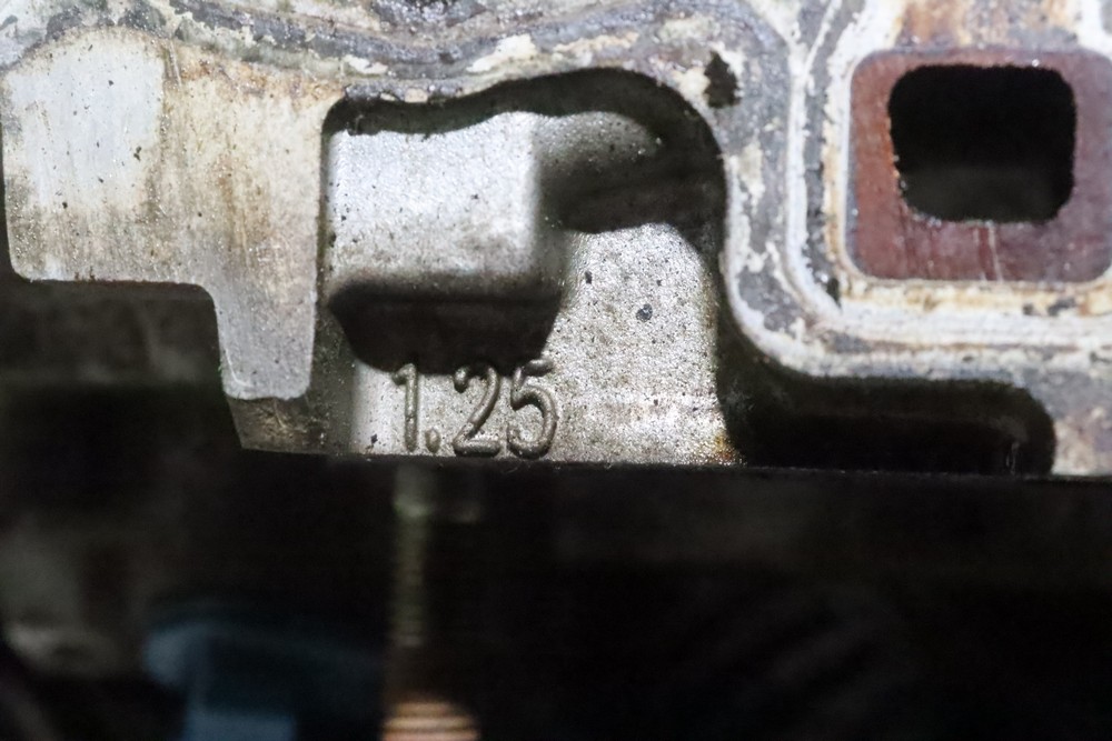 FORD FIESTA MK7 1.25 DURATEC PETROL CYLINDER HEAD NEEDS SKIMMING 2009 ...