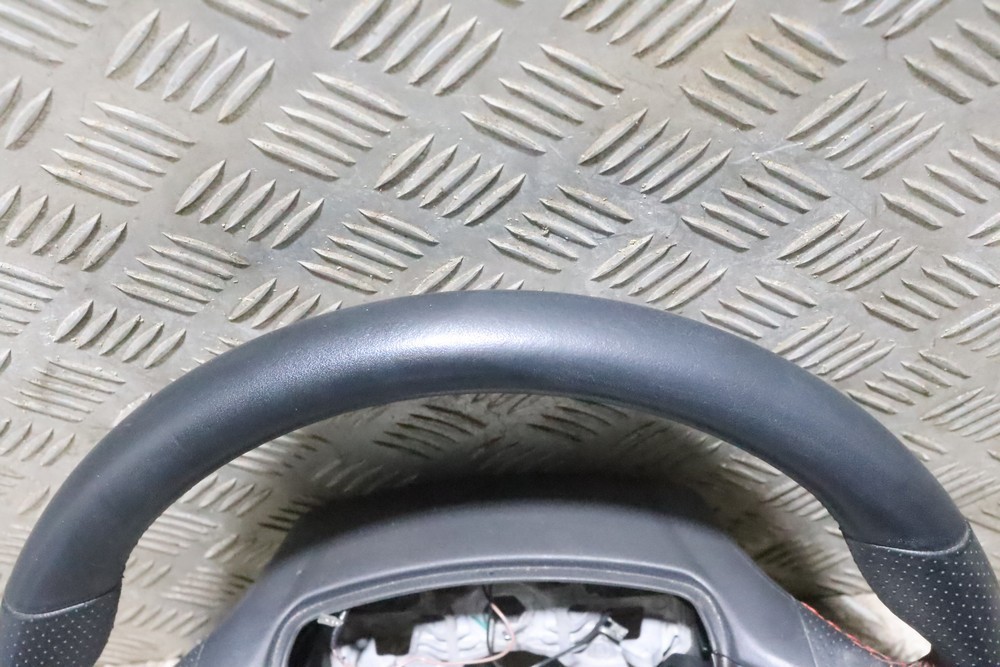 FORD FOCUS MK3 ZETEC S STEERING WHEEL EGN15-3600-ED (RED STITCH) 2015 ...