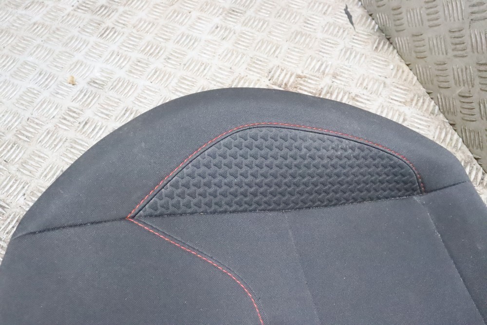 FORD FOCUS MK3 ZETEC S REAR SINGLE SEAT BASE CLOTH (RED STITCH) 2015 ...