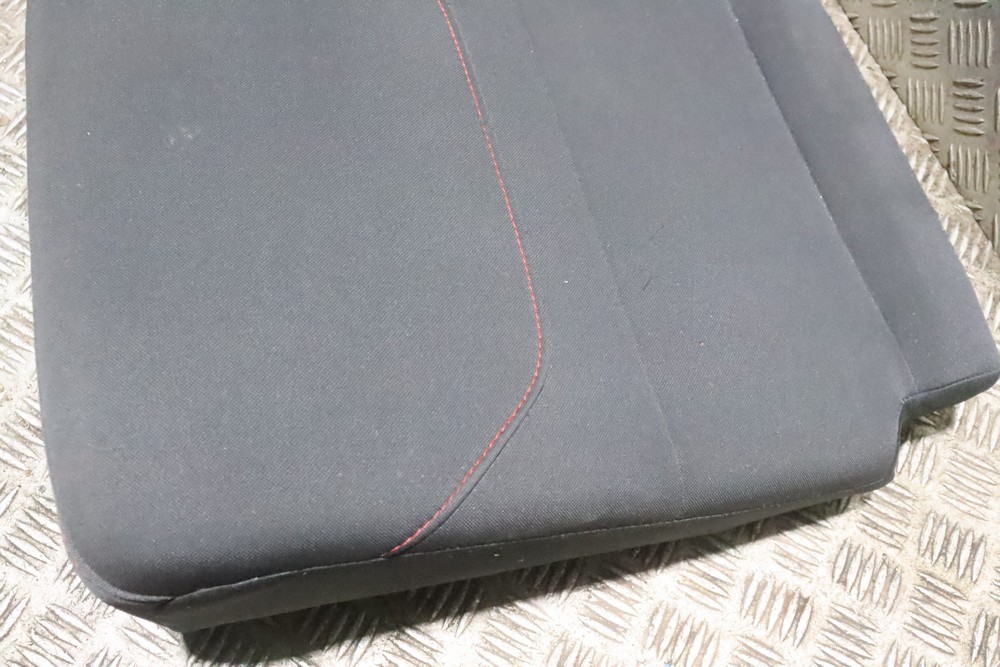 FORD FOCUS MK3 ZETEC S REAR SINGLE SEAT BASE CLOTH (RED STITCH) 2015 ...